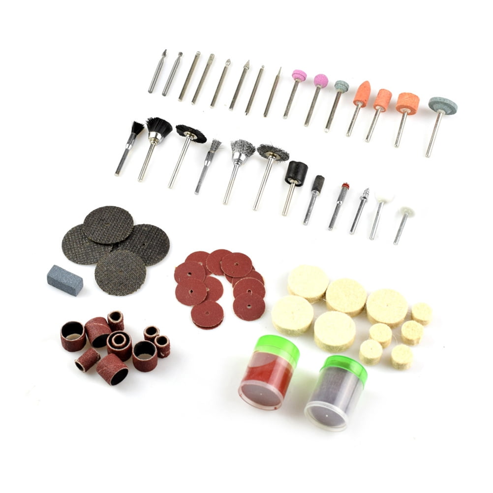 LIFKOME 100 PCS Wire Wheel Brush Set Polishing Wheels Abrasive Wheels ...