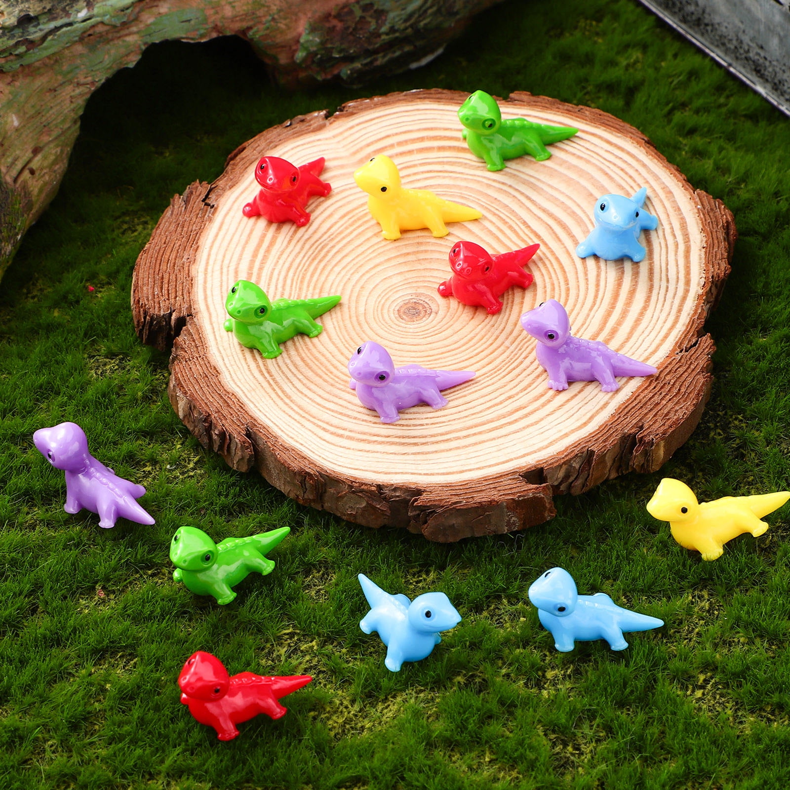 LIFKOME 100 Pcs Mini Resin Lizards Small Resin Animals Mini Animals ...