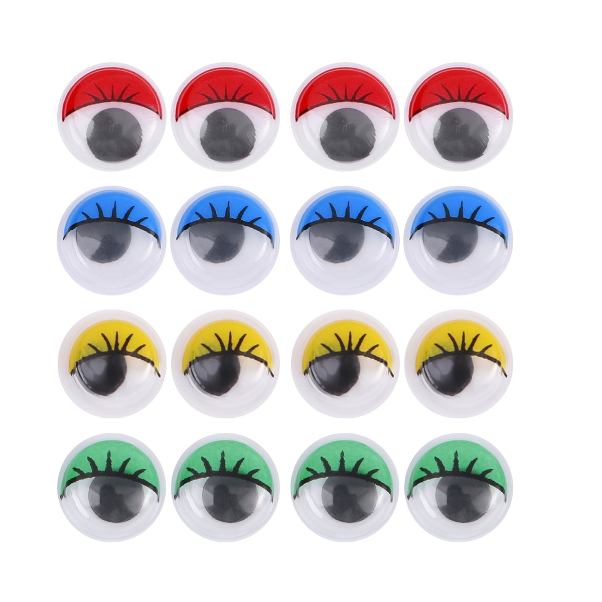 LIFKOME 100Pcs Googly Eyes for Craft Projects and Home Decoration Round ...