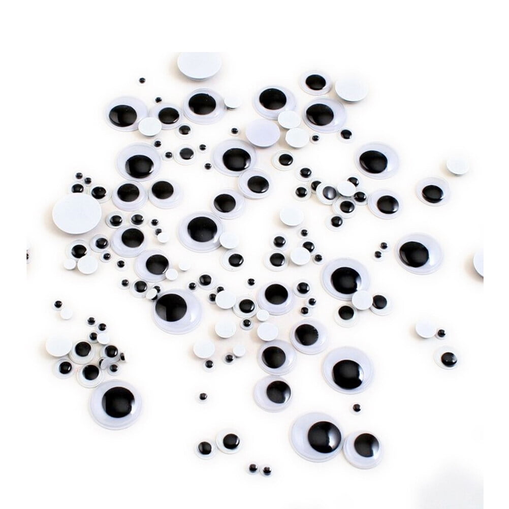 LIFKOME 100Pcs Moving Eye Toys Round Shape for Crafting and Toys ...