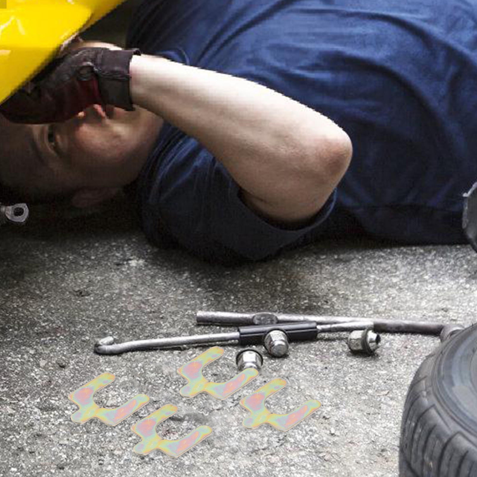 LIFKOME 100pcs Brake Line Clips U Shape Metal Brake Hose Bracket ...