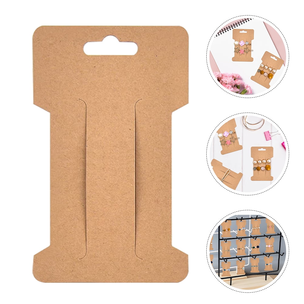 LIFKOME 100pcs Hair Clip Display Cards Headband Display Cards Hair Bow ...