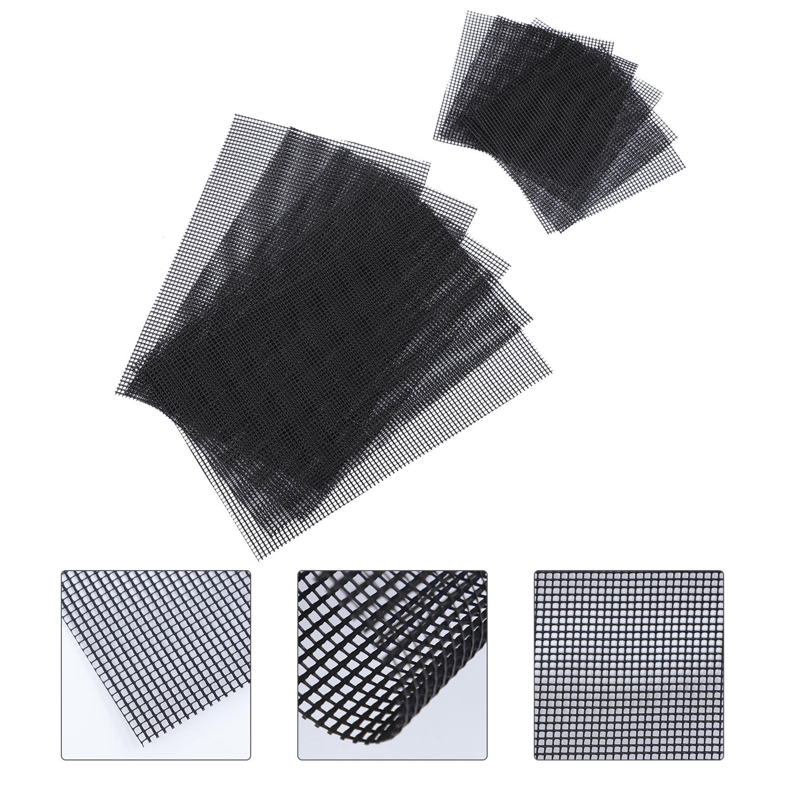 LIFKOME 10Pcs Black Pe Flowerpot Mesh Pads For Plant Lovers Ventilation ...