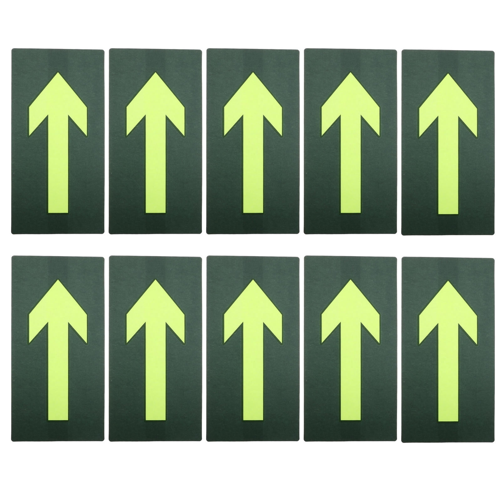 LIFKOME 10Pcs Multi Colored Arrow Stickers for Emergency Exit and ...
