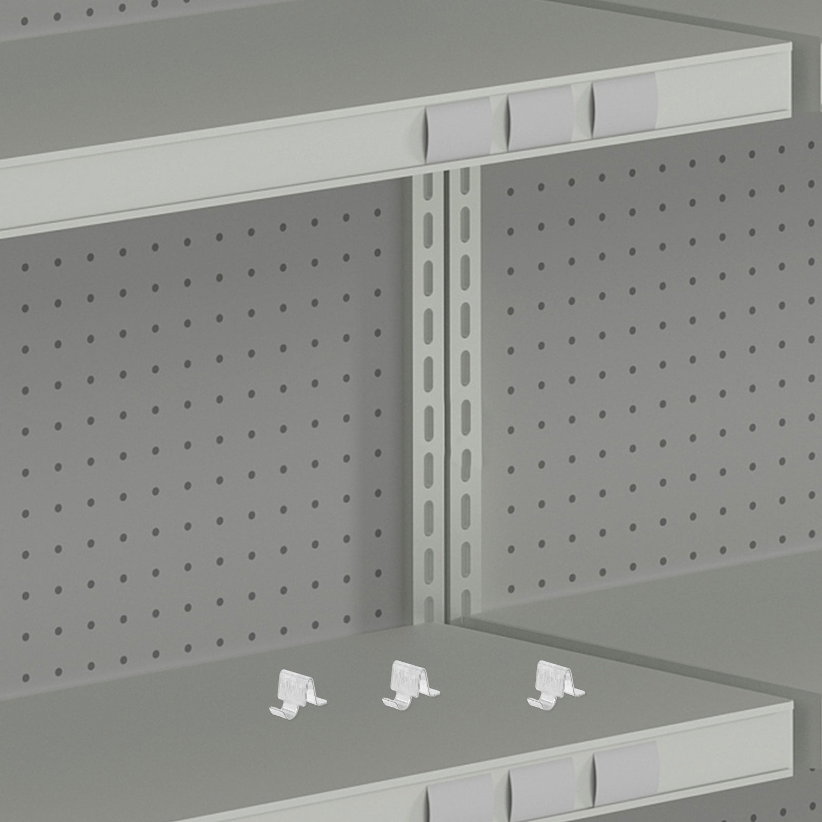 LIFKOME 10pcs Adjustable Shelf Clips Bracket Replacement Metal Cabinets ...