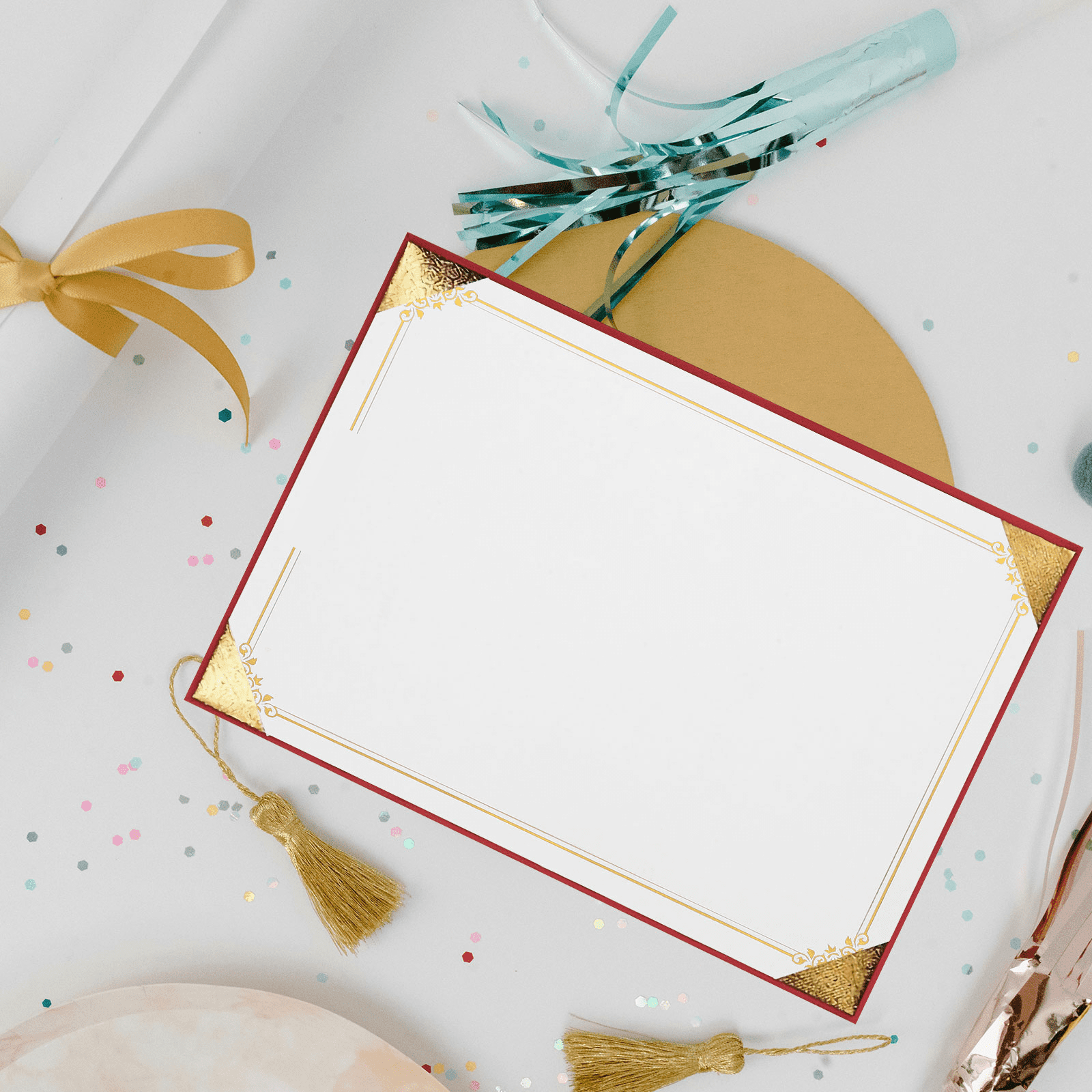 LIFKOME 10pcs Blank Achievement Certificates Certificate Cardstock ...