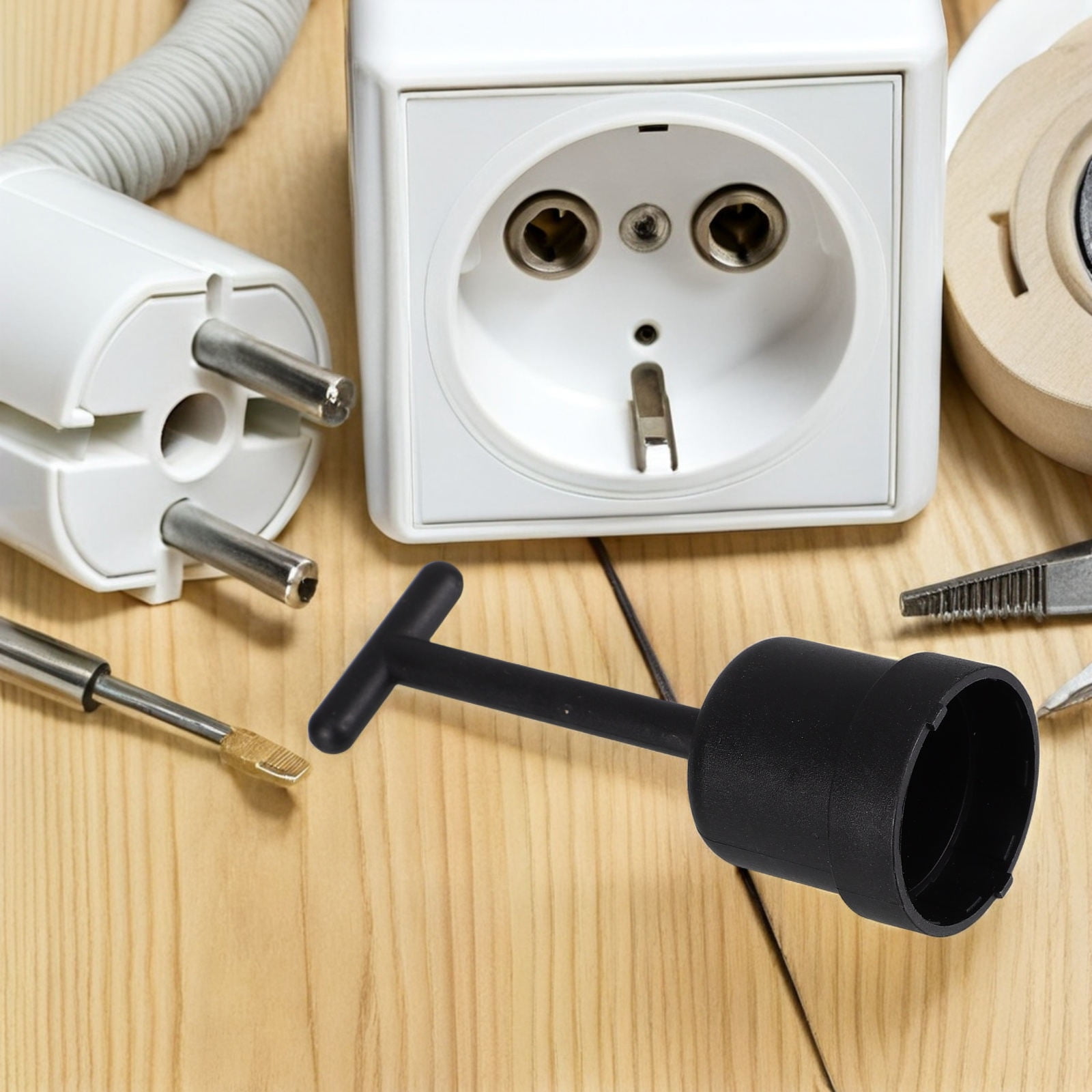 LIFKOME 10pcs Plastic Wrench G9 Light Bulb Socket Lamp Shade Ring ...