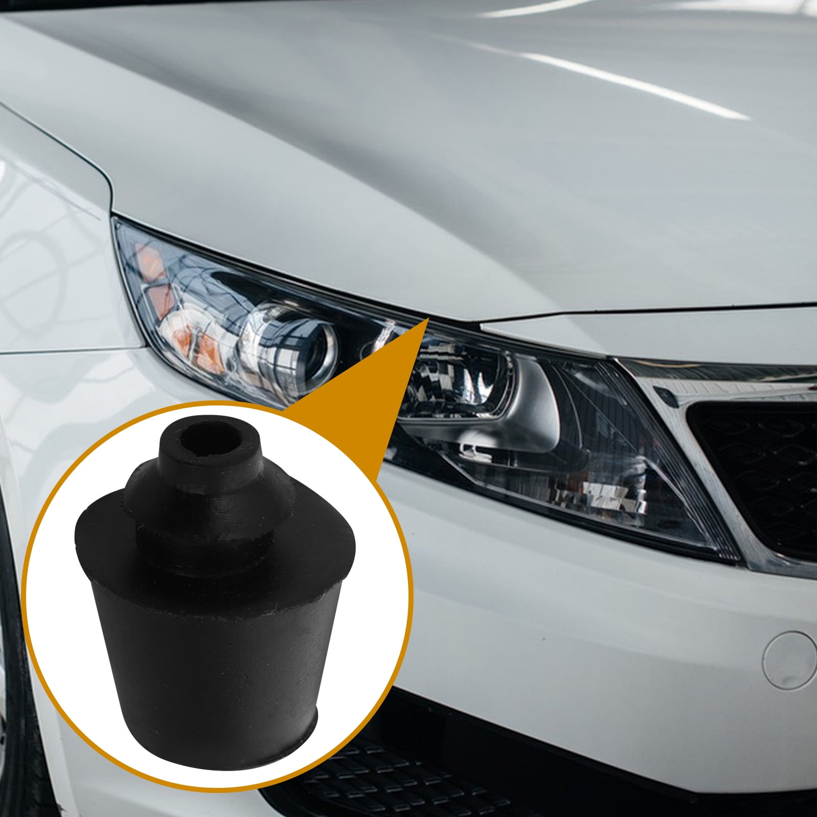 LIFKOME 10pcs Rubber Car Trunk Absorber Blocks Rubber Car Trunk ...