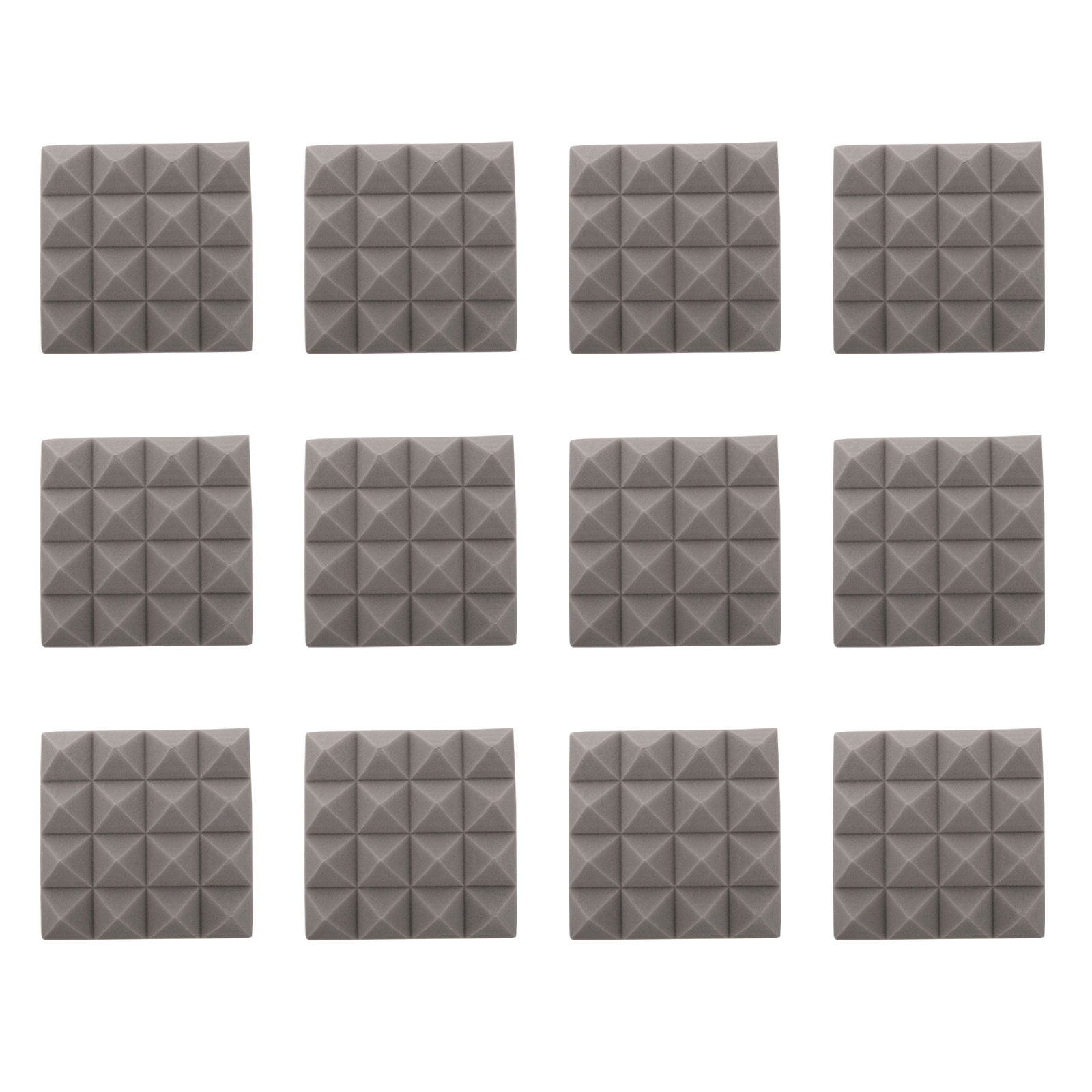 LIFKOME 12Pcs Grey Acoustic Panels with Sound Absorption for Home and ...