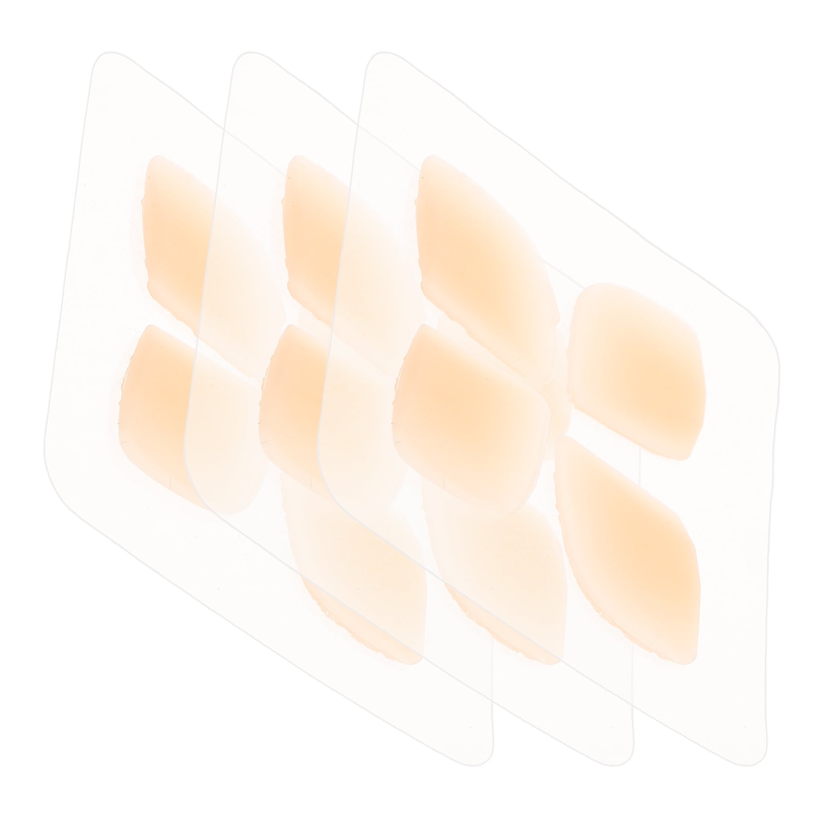 LIFKOME 12pcs Invisible Silicone Ear Contour Stickers Transparent Ear Training Patches Ear Shape ...