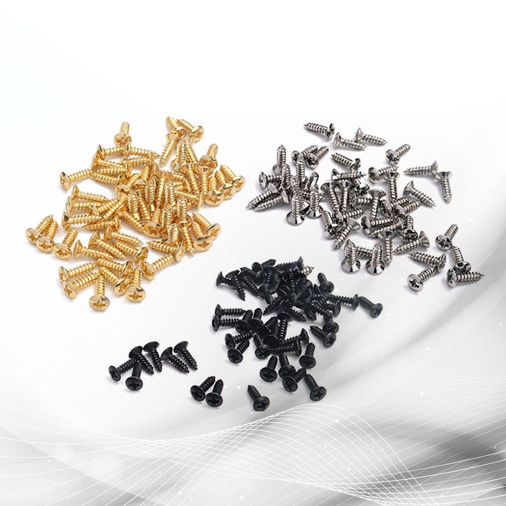 LIFKOME 150Pcs Guitar Pickguard Screws for Electric Guitar Parts and ...