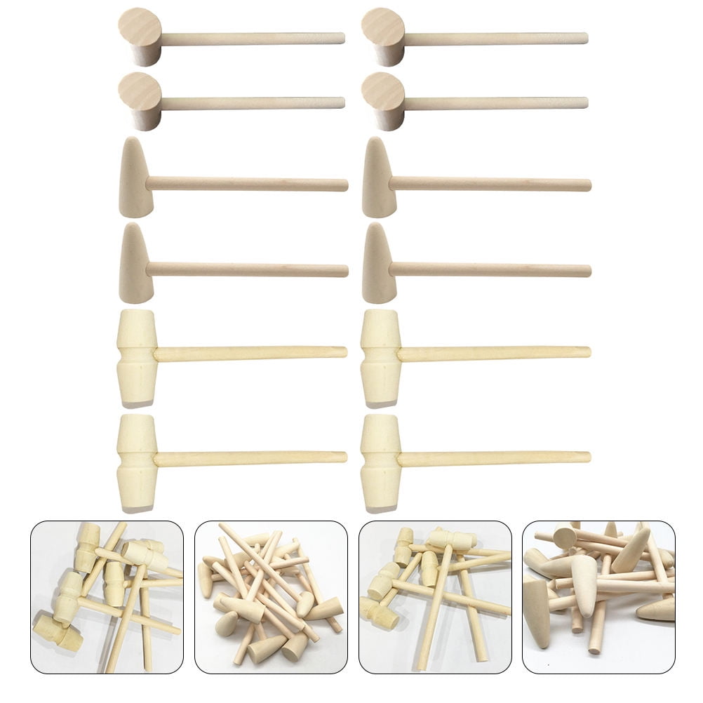 LIFKOME 15Pcs Toy Hammers for Children Assorted Color Hammer Shape ...