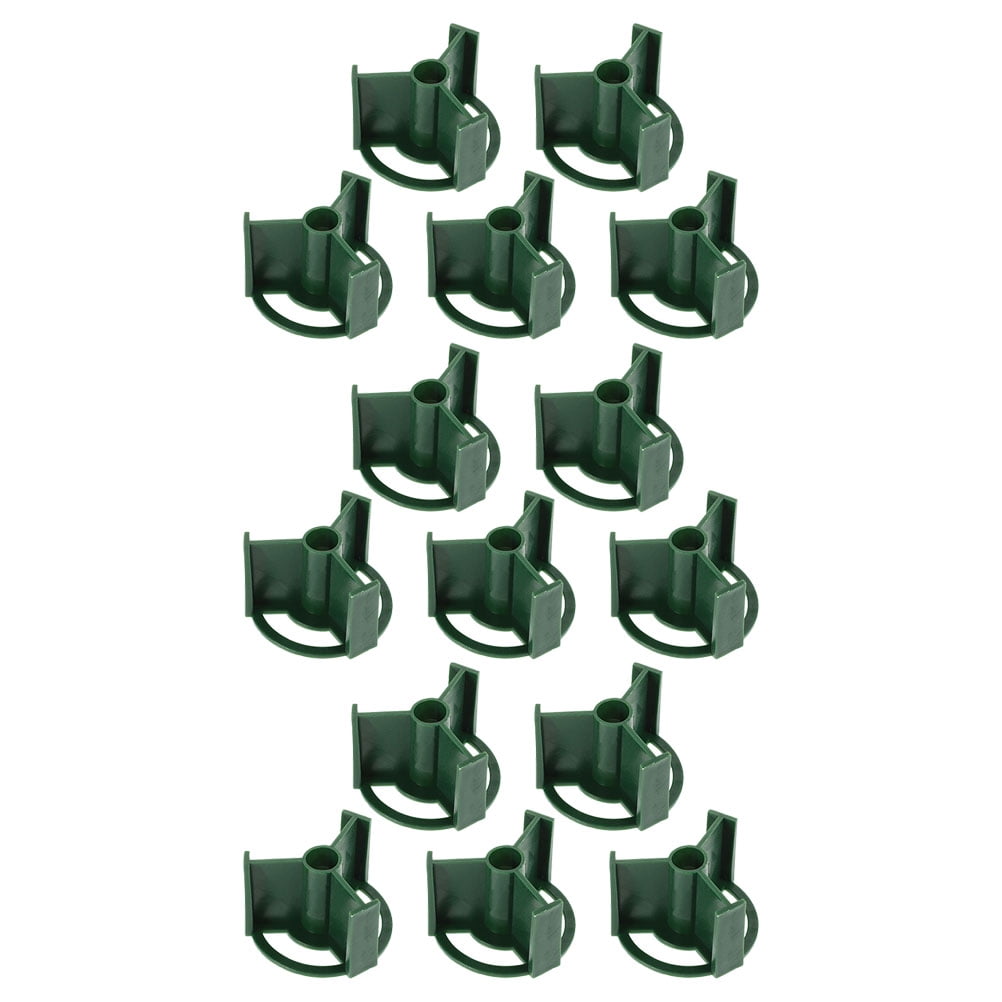 LIFKOME 15pcs Plastic Memorial Holders Bracket for Cemetery Floral ...