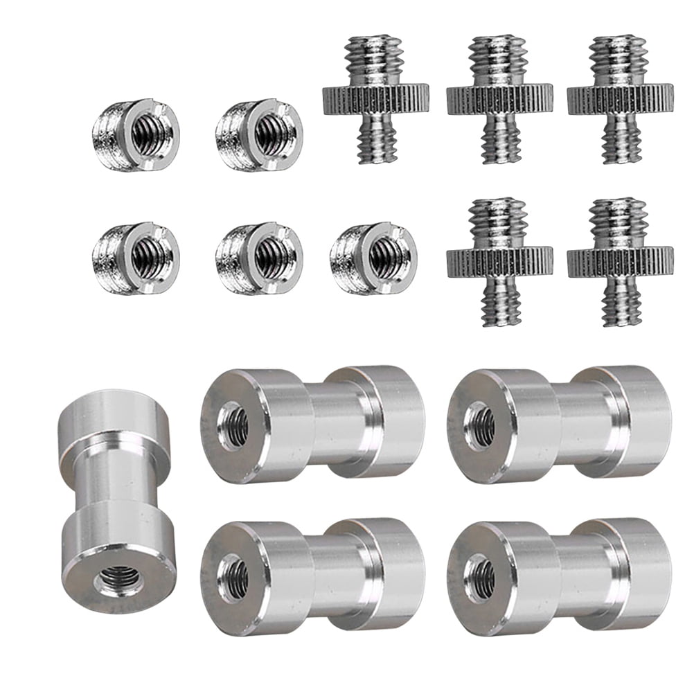 LIFKOME 18Pcs Metal Tripod Mount Adapter Screws for Camera Stand and ...