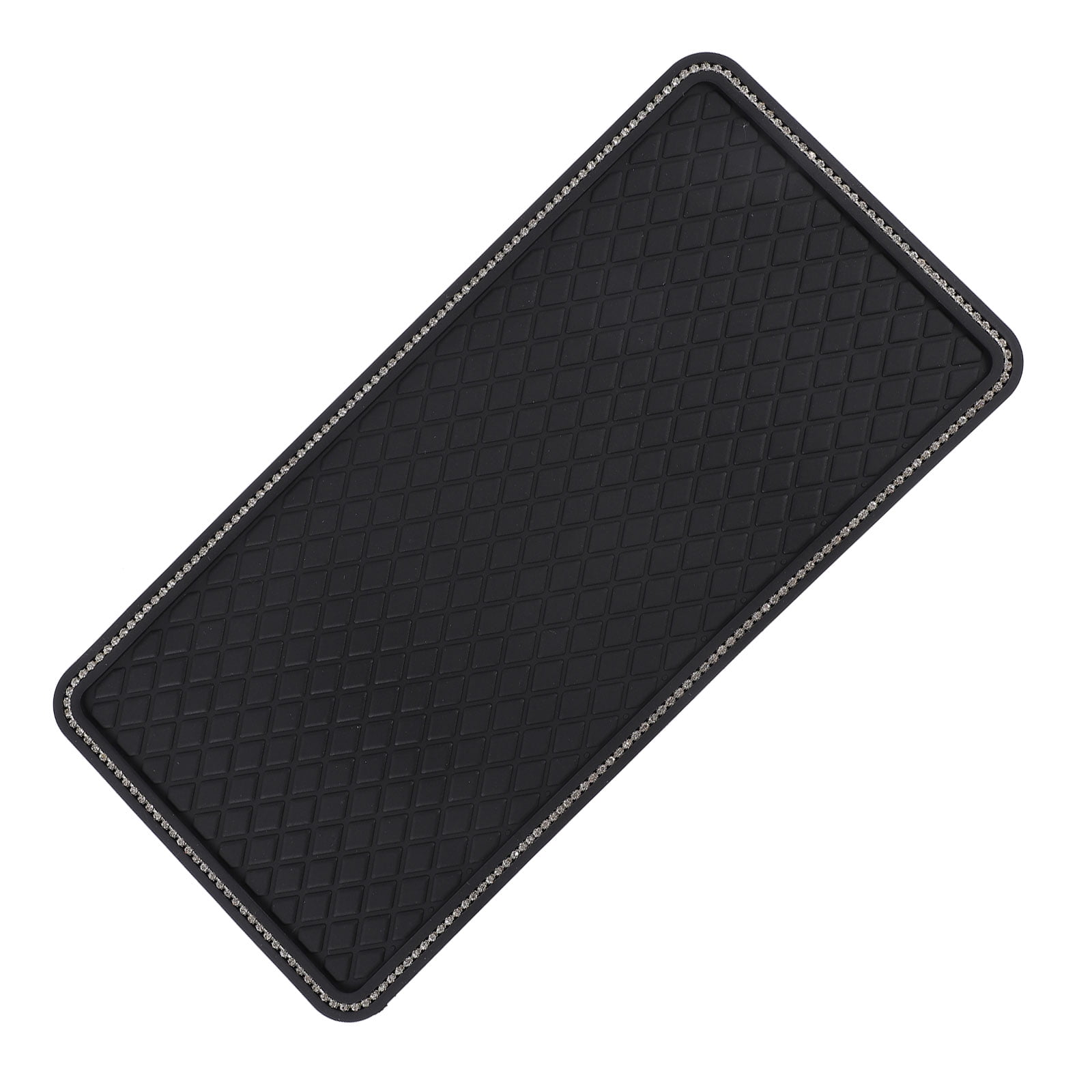 LIFKOME 1Pack Black PVC Car Dash Mat with Rhinestone 30X15cm - Walmart.com