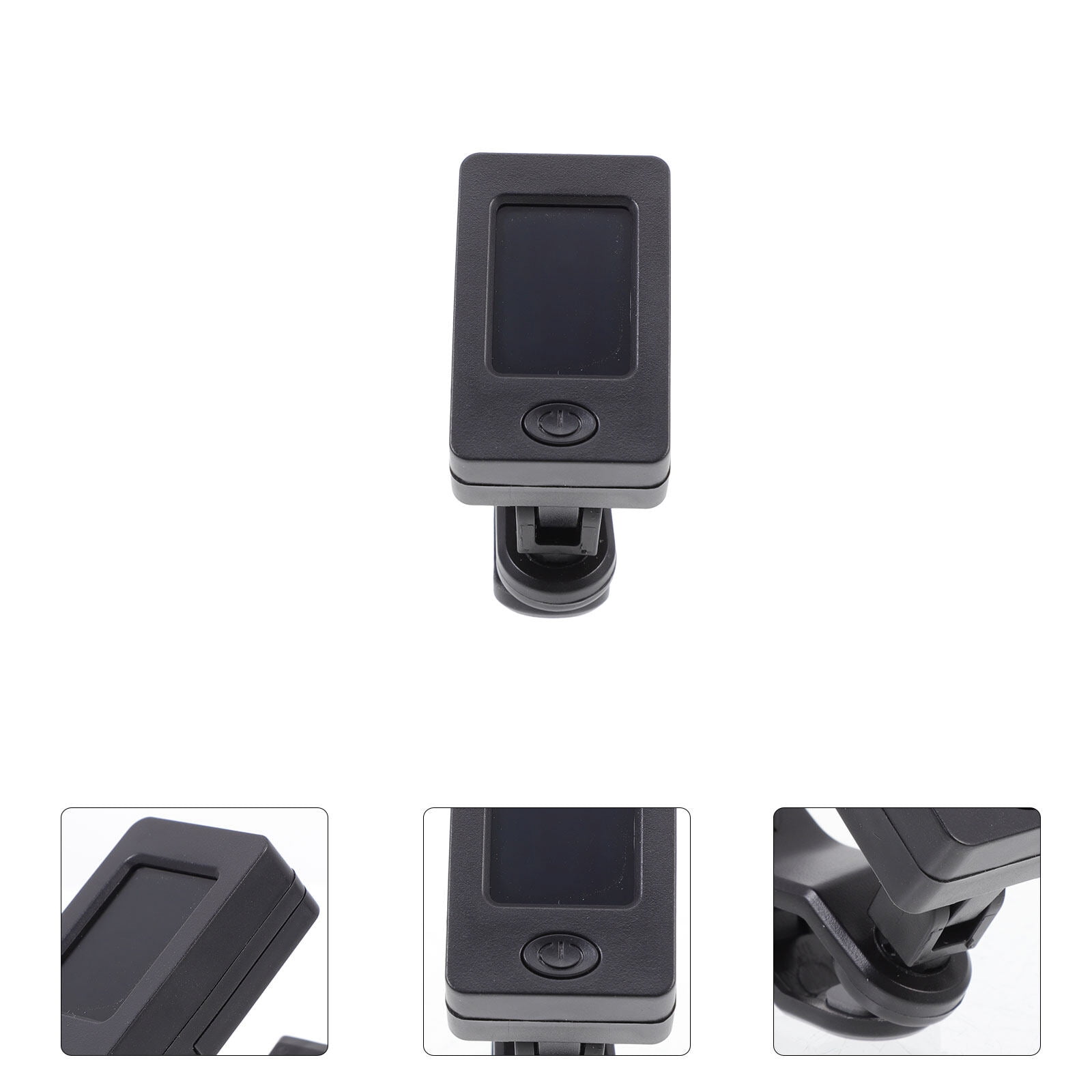 LIFKOME 1Pack Black Plastic Rectangle Tuner for Guitar Tuning Musical ...