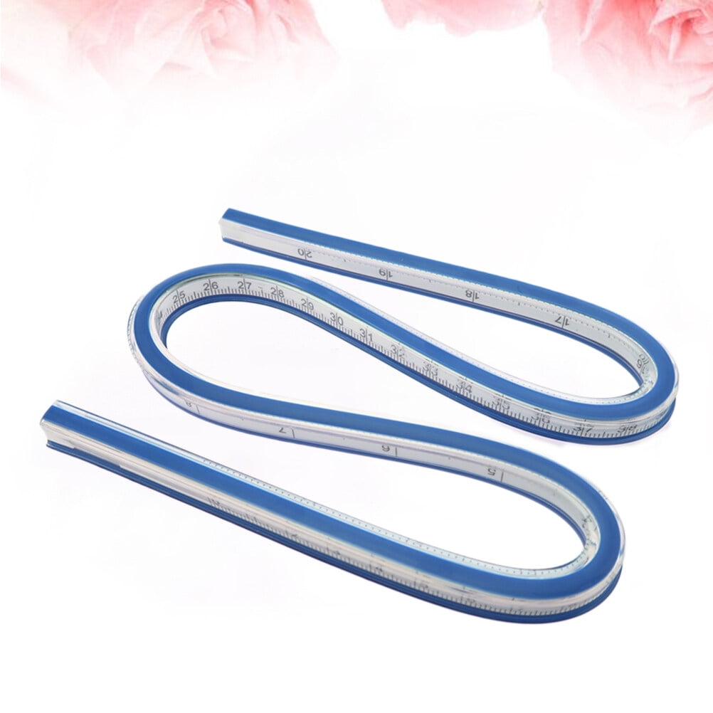 LIFKOME 1Pack Drafting Ruler with Ink Groove for Engineering and ...