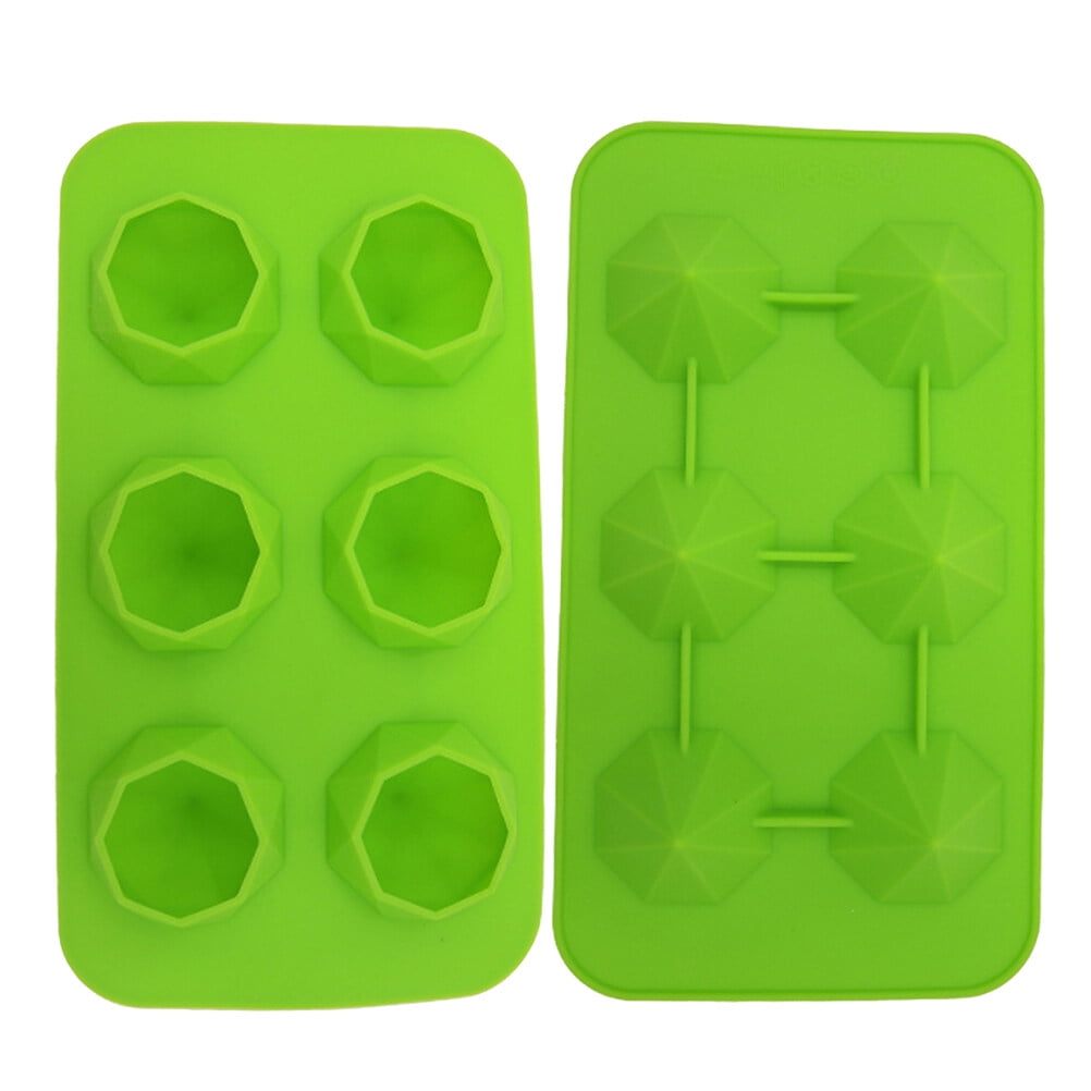 LIFKOME 1Pack Ice Cubes Maker 6 Lattices Design for Kids Playing and ...