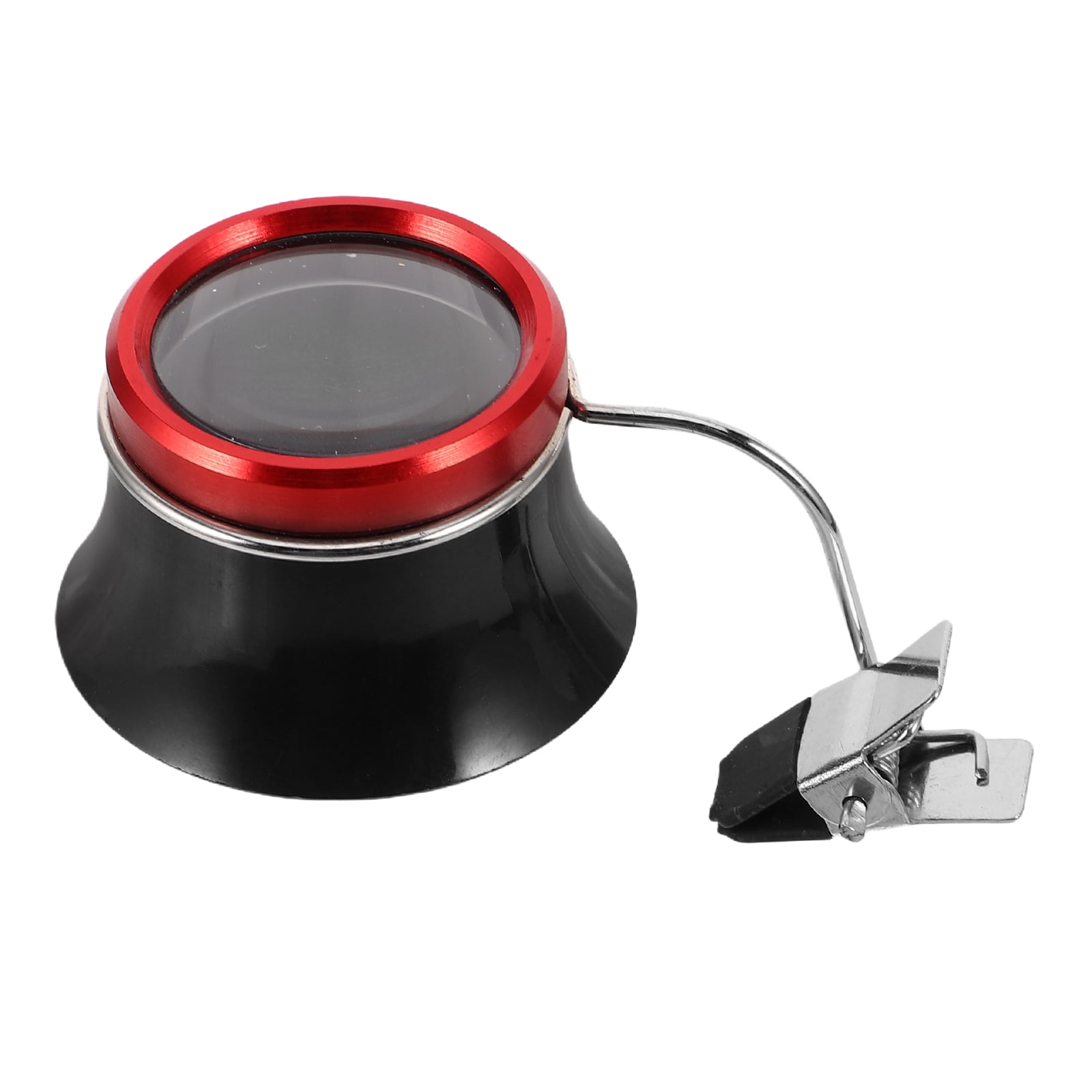 LIFKOME 1Pack Monocle For Eye Men Red Plastic Glass 10x Magnification ...