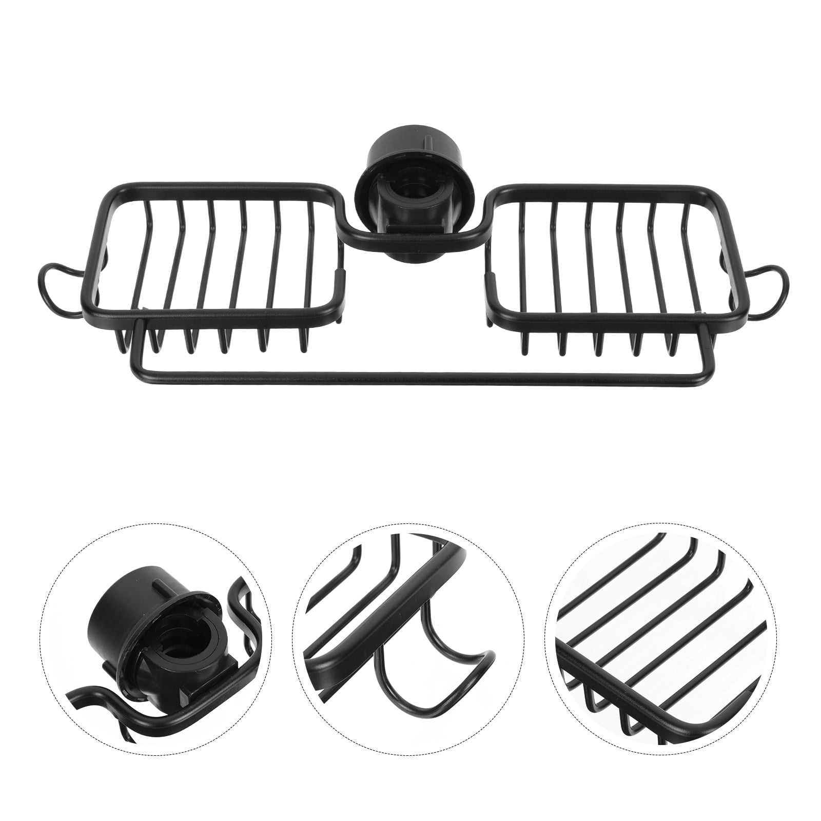 LIFKOME 1Pack Multifunctional Kitchen Sink Utensil Holder Drainage Rack ...