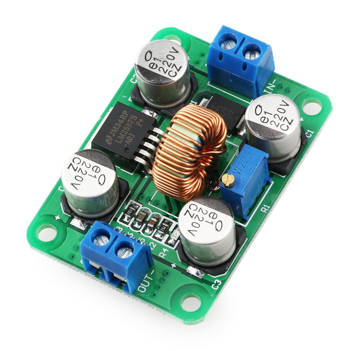 LIFKOME 1Pcs Adjustable Voltage Regulator Voltage Converter for DIY ...
