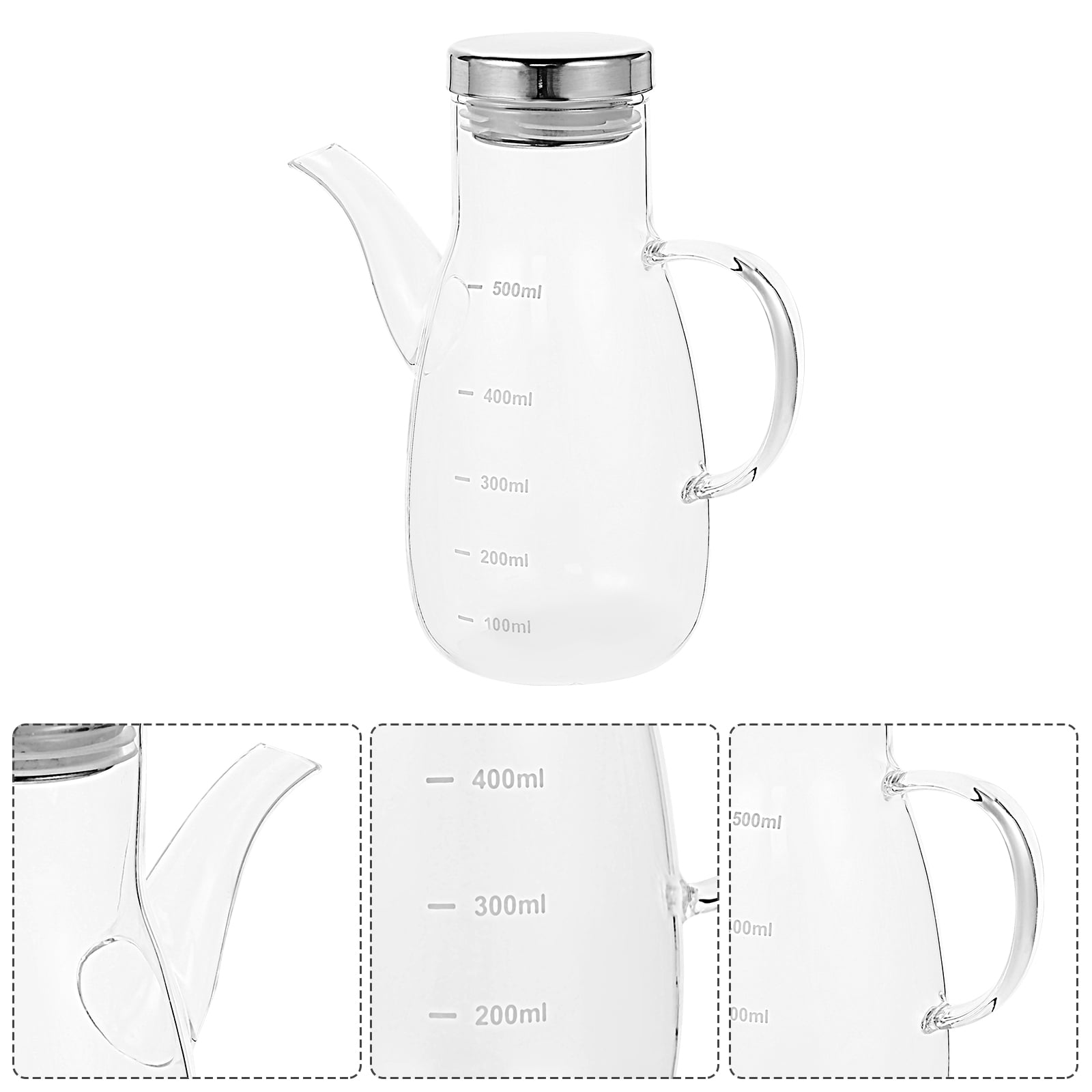 LIFKOME 1Pcs Beverage Dispenser Spigot Silver Glass Stainless Steel ...