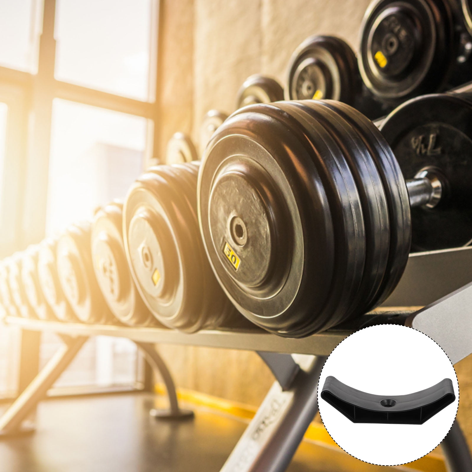 LIFKOME 1Pcs Dumbbell Support Rack Sturdy Design for Sports Enthusiasts ...