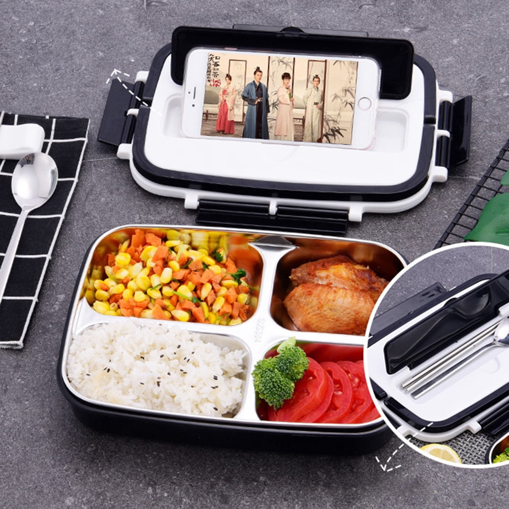LIFKOME 1Pcs Sealing Meal Prep Containers for School Work Bento Salad ...
