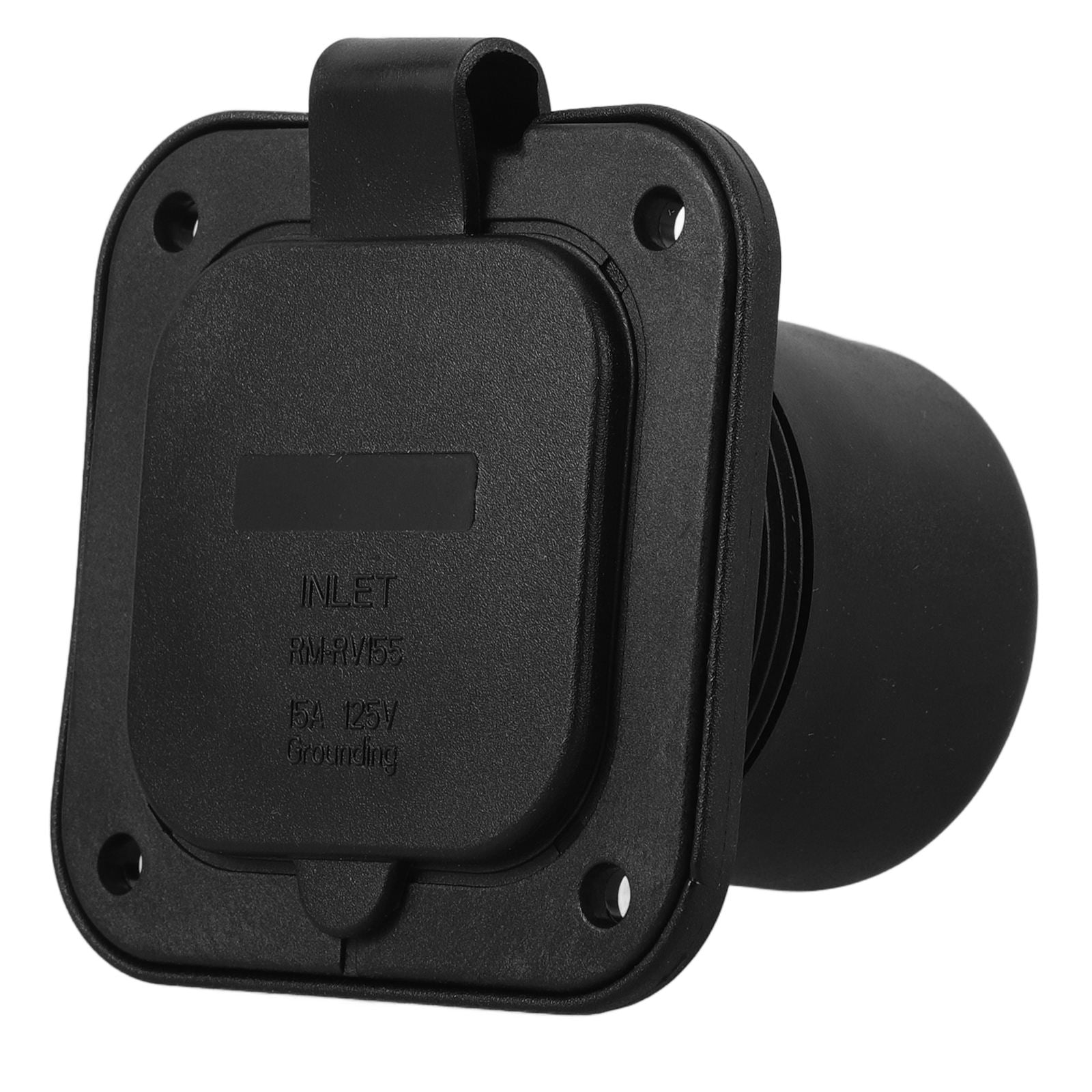 LIFKOME 1Set Plug Outlet Rubber Rv Power Inlet For Boats - Walmart.com