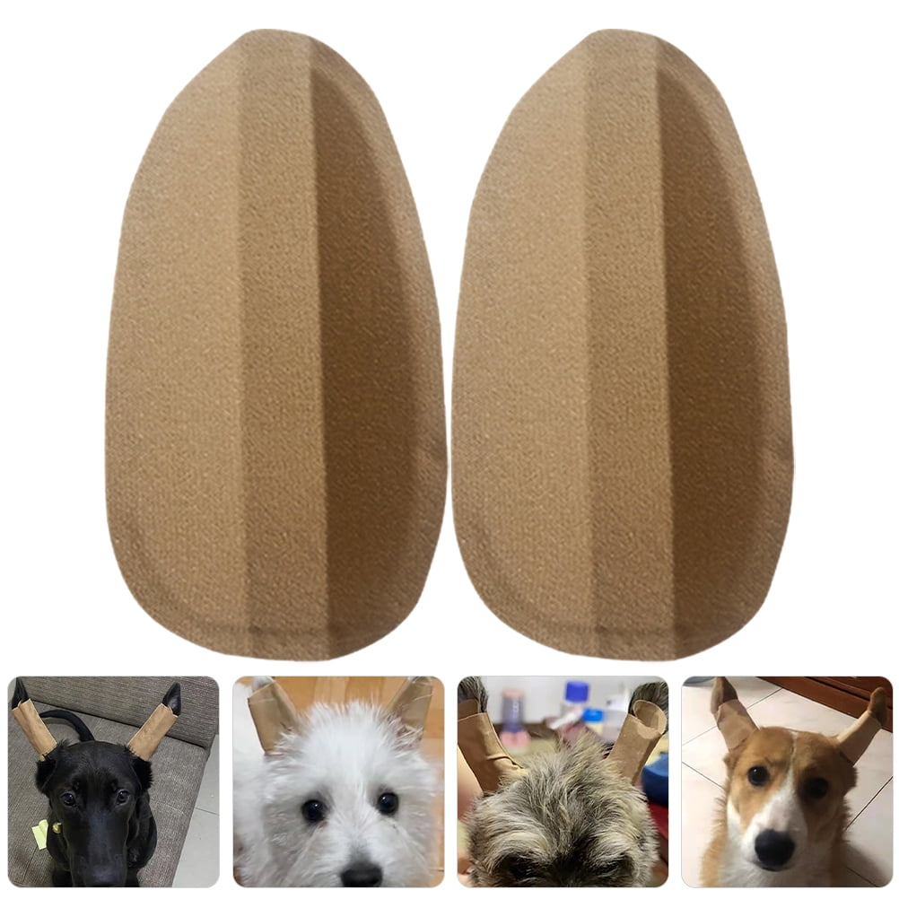 LIFKOME 2 Pairs Puppy Ear Correction Stickers Dog Support Patch Ears ...