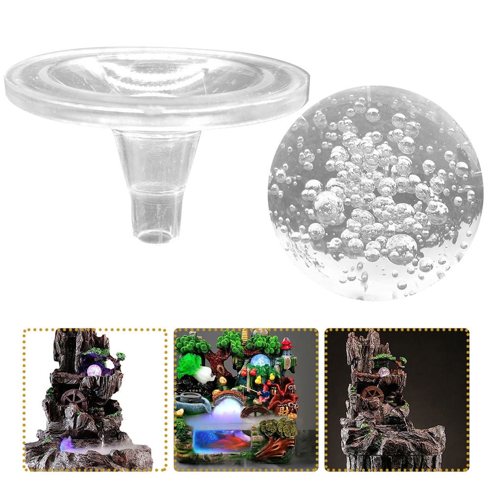 LIFKOME 2 Sets Bubble Crystal Ball For Water Fountains Crystal Ball ...