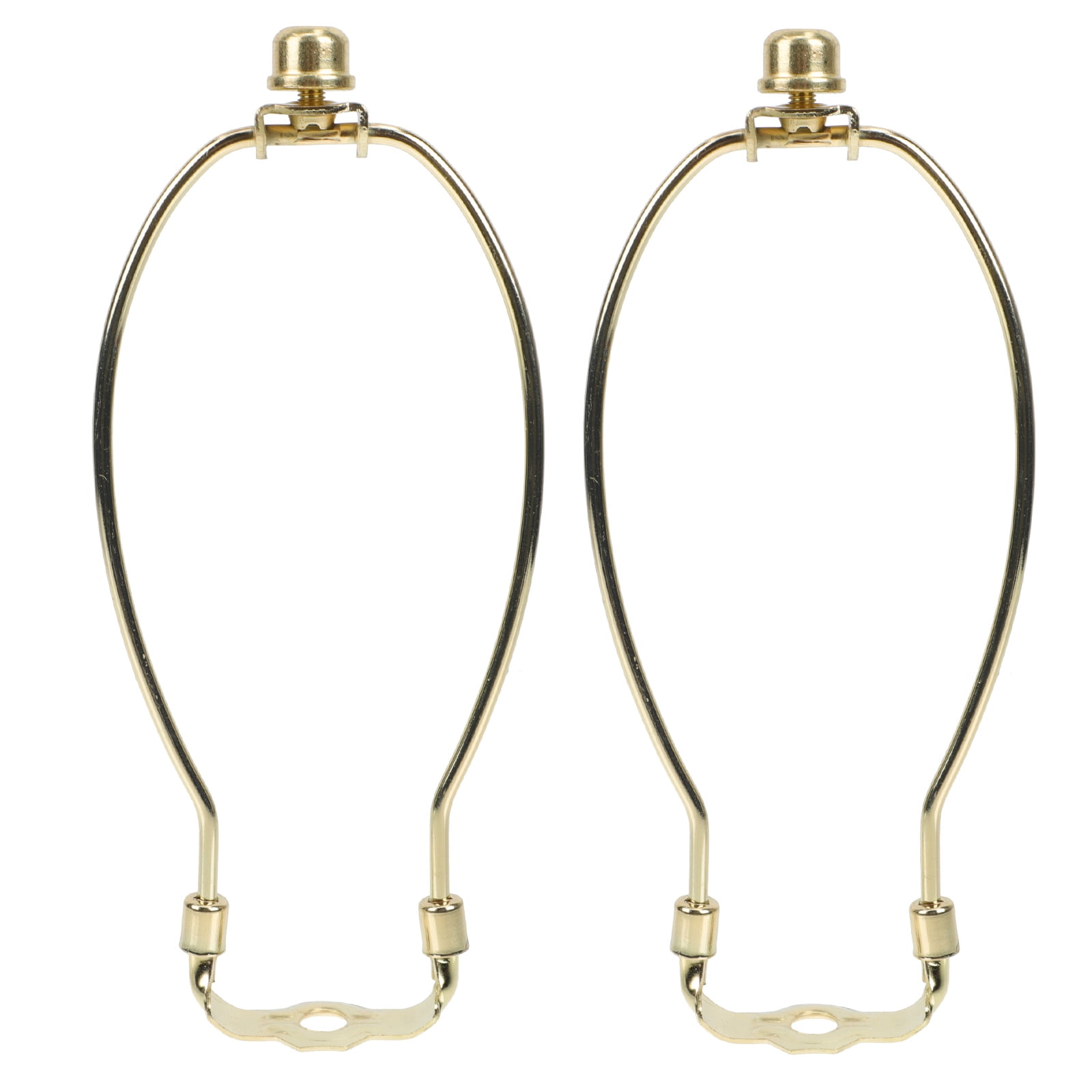 LIFKOME Lamp Shade Bracket Metal Golden Horn Shape Retro Style 2 Sets 9 ...