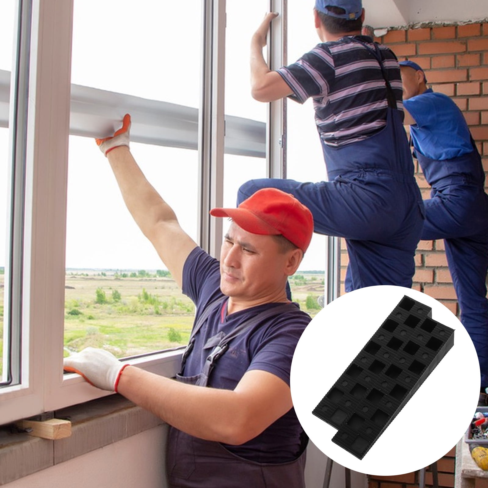 LIFKOME 20pcs Adjustable Plastic Shims For Door And Window Installation ...