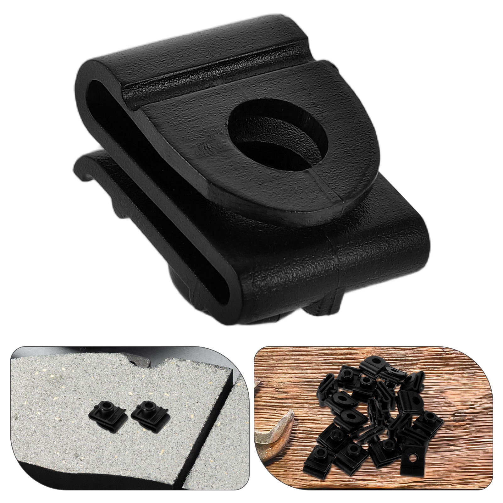 LIFKOME 20pcs Car Body Panel Retainer Clips Plastic U Nut Hardware ...