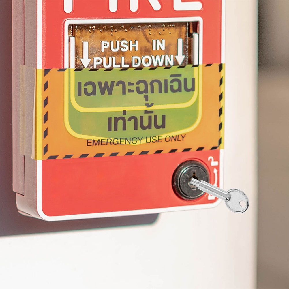 LIFKOME 20pcs Emergency Stop Keys 86 Type Metal Stop Button Keys for ...