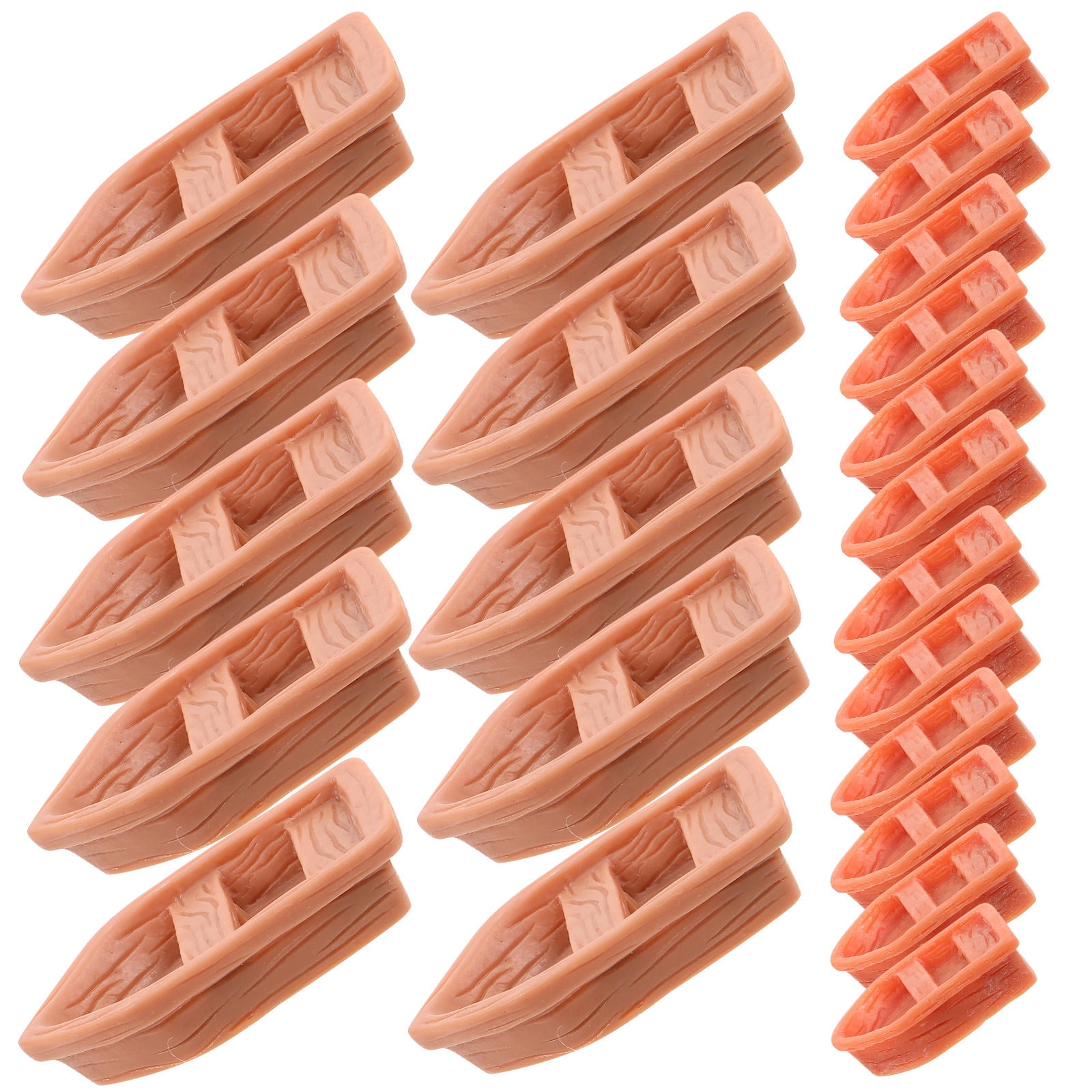 LIFKOME 20pcs Miniature Resin Boat Model Creative Sailboat Model For ...