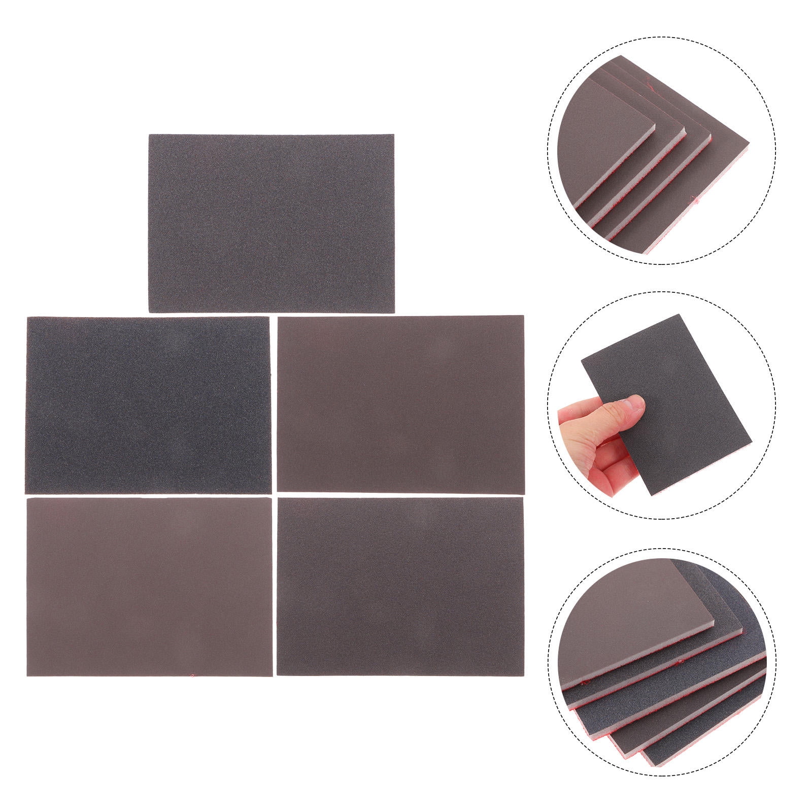 LIFKOME 20pcs Polishing Sheets Sanding Sheets Sanding Blocks For Wood ...