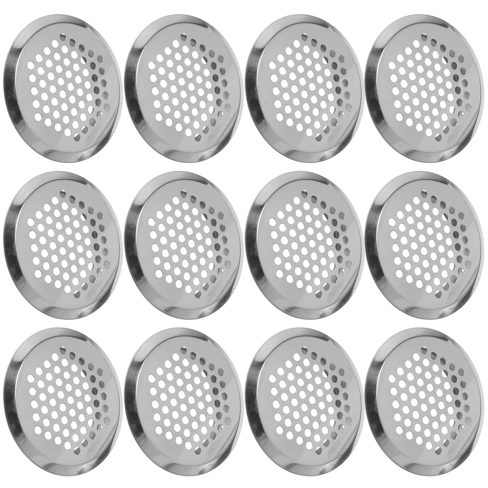 LIFKOME 20pcs Stainless Steel Round Air Vents For Cabinets Wardrobes ...