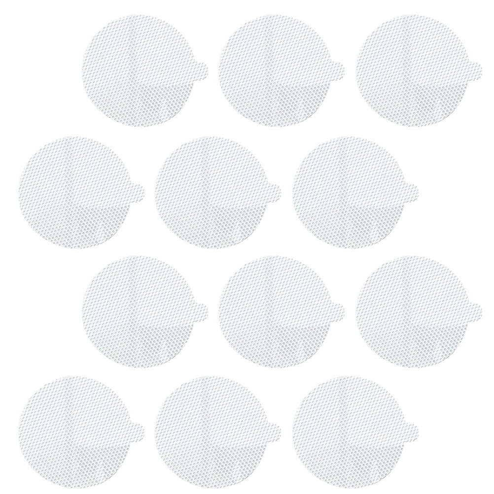 LIFKOME 25Pcs White PVC Circular Floor Drain Filtering Stickers For ...