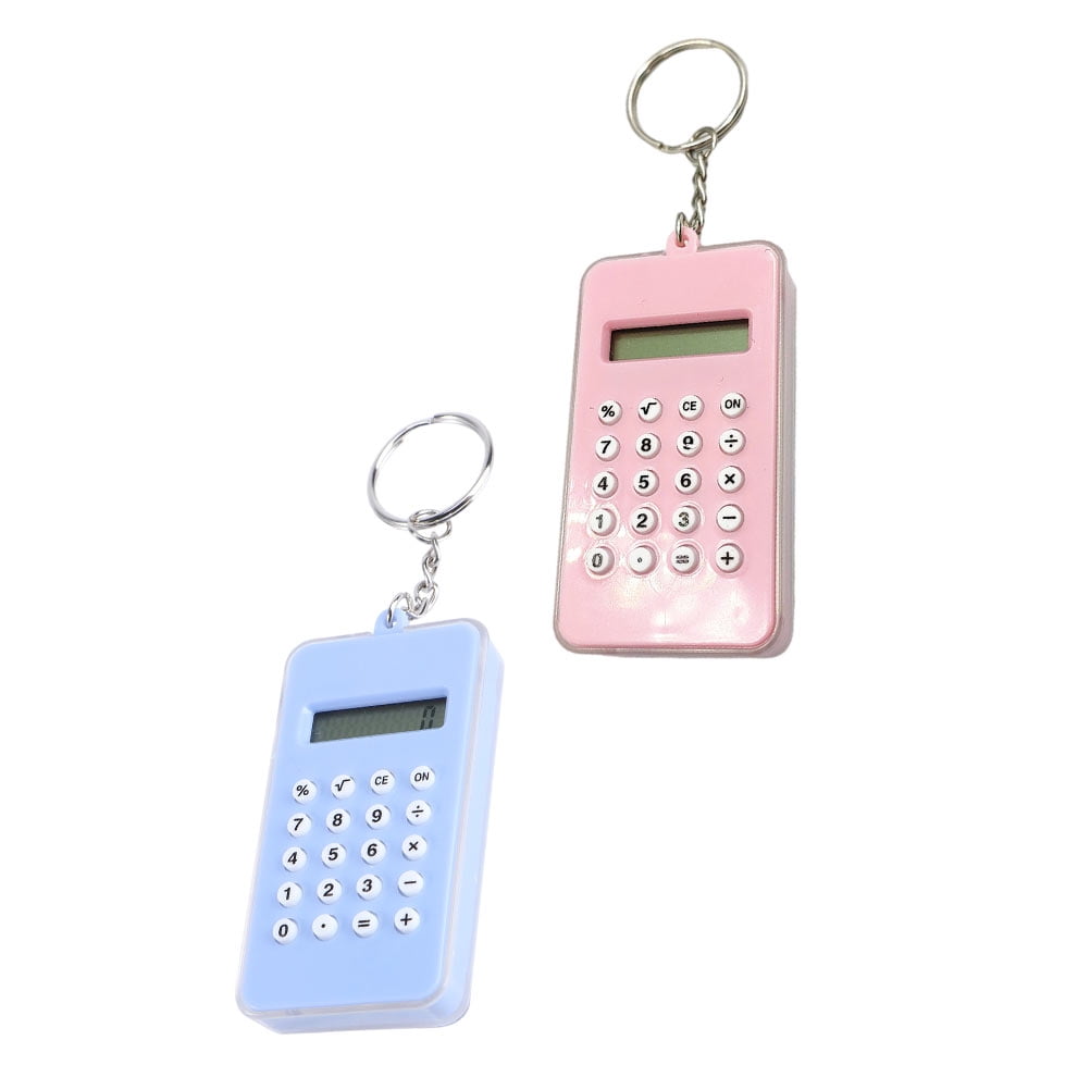LIFKOME 2Pcs Key Pendants for Bag and Schoolbag in Calculator Design ...