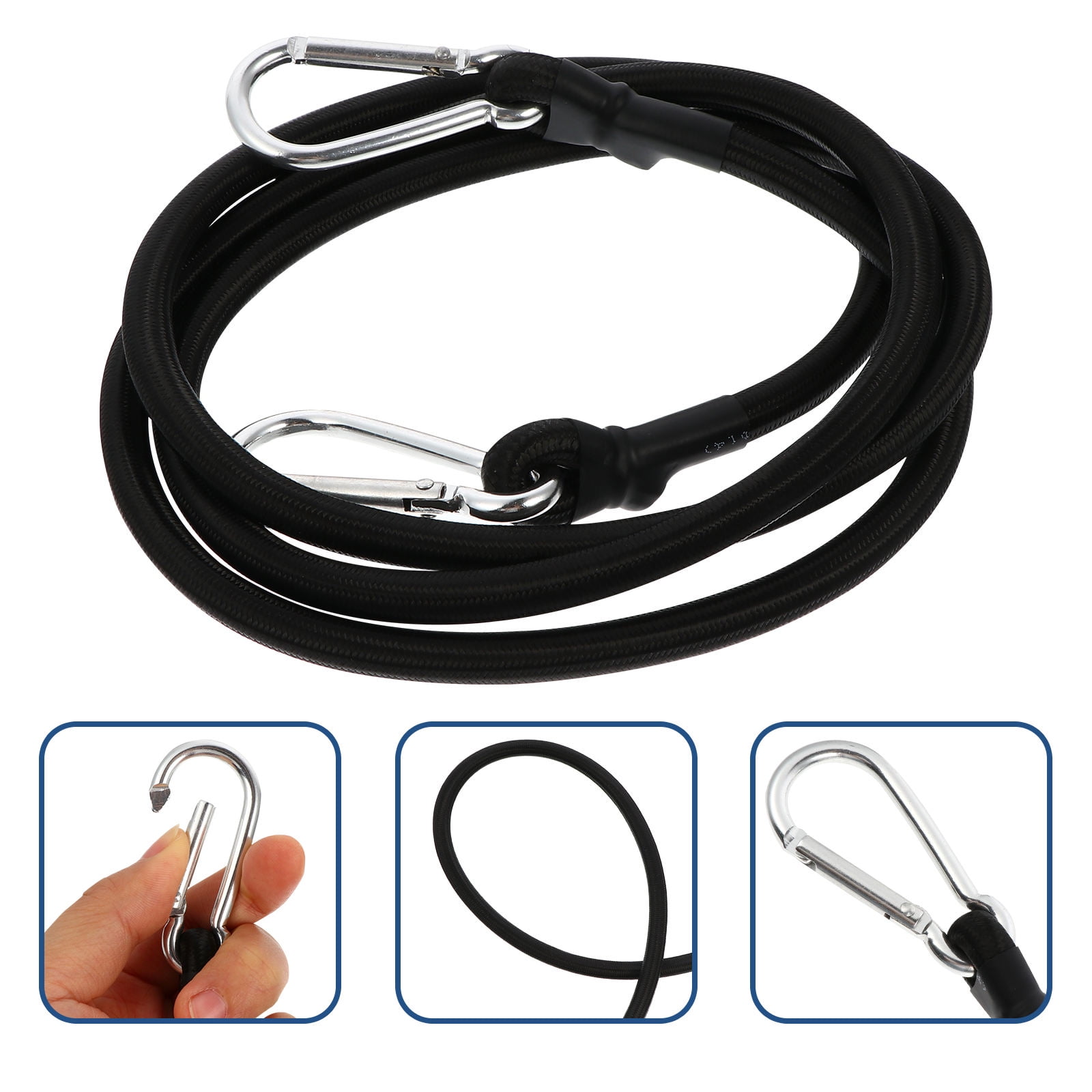 LIFKOME 2Set Quick Release Cargo Straps Binding Belt Tensioner in Black ...