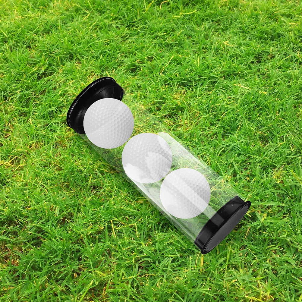 LIFKOME 2pcs Clear Golf Ball Holder Anti-scratch Golf Ball Tube Golf ...