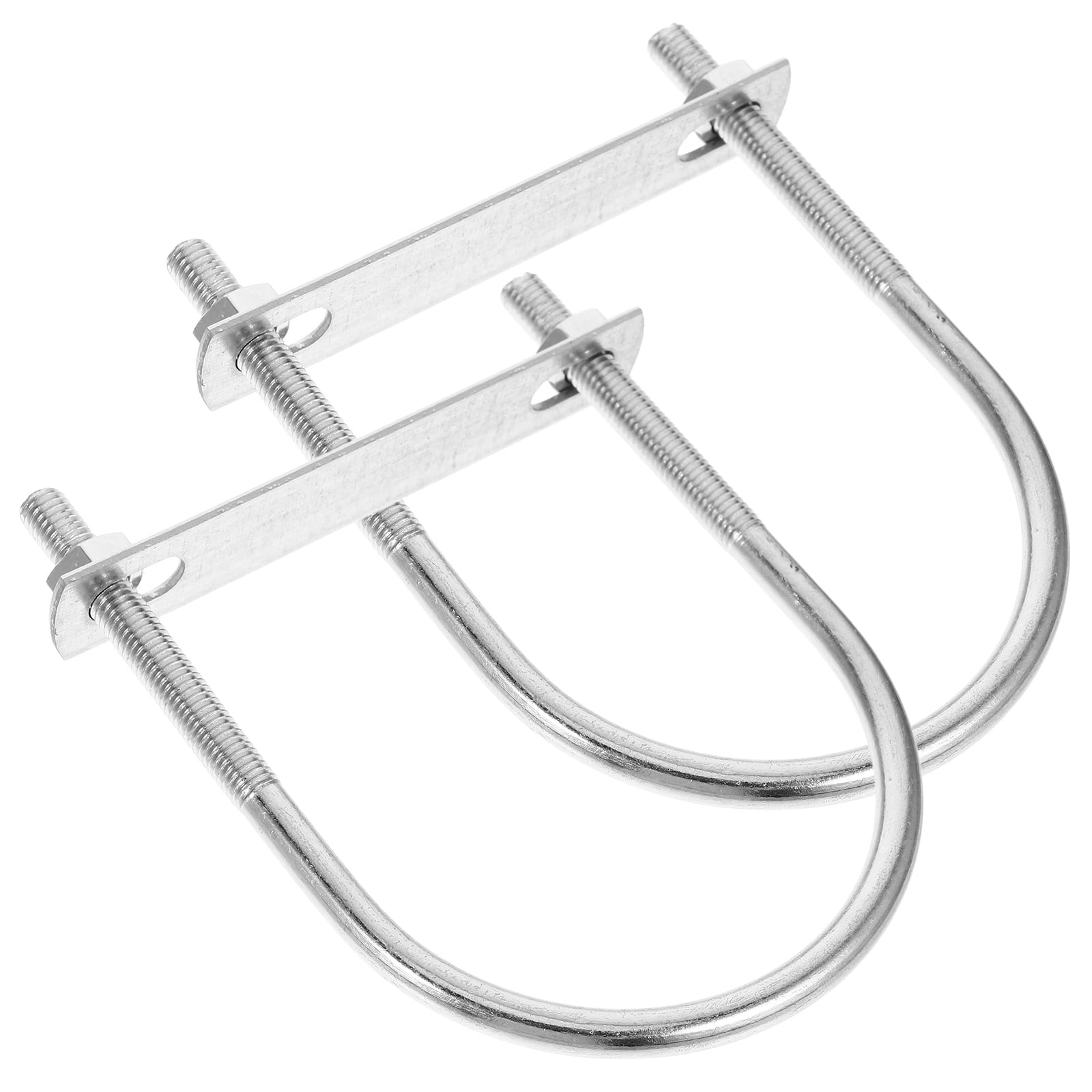 LIFKOME 2pcs Flagpole Mounting U-Bolt Bracket M8x80x130mm Outdoor ...