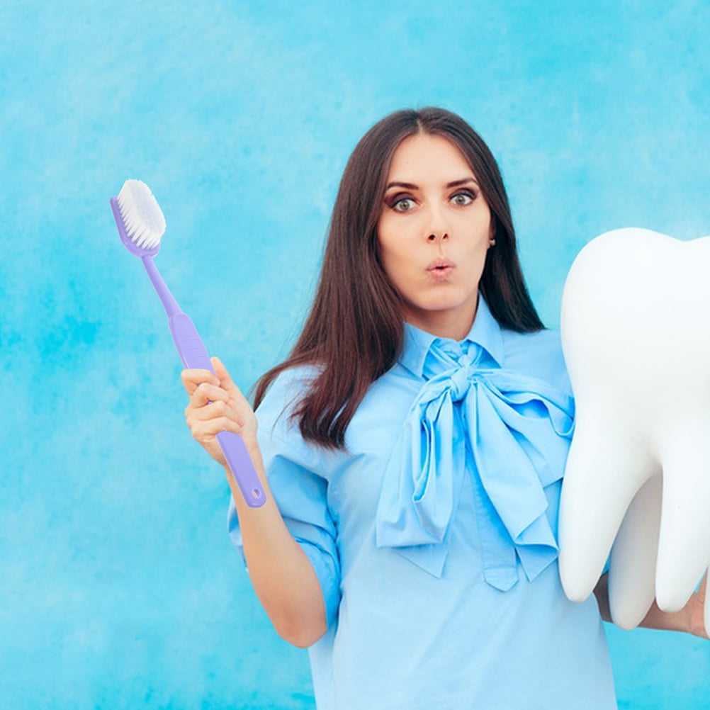 LIFKOME 2pcs Giant Toothbrush Prop Novelty Huge Toothbrush Prop Large ...