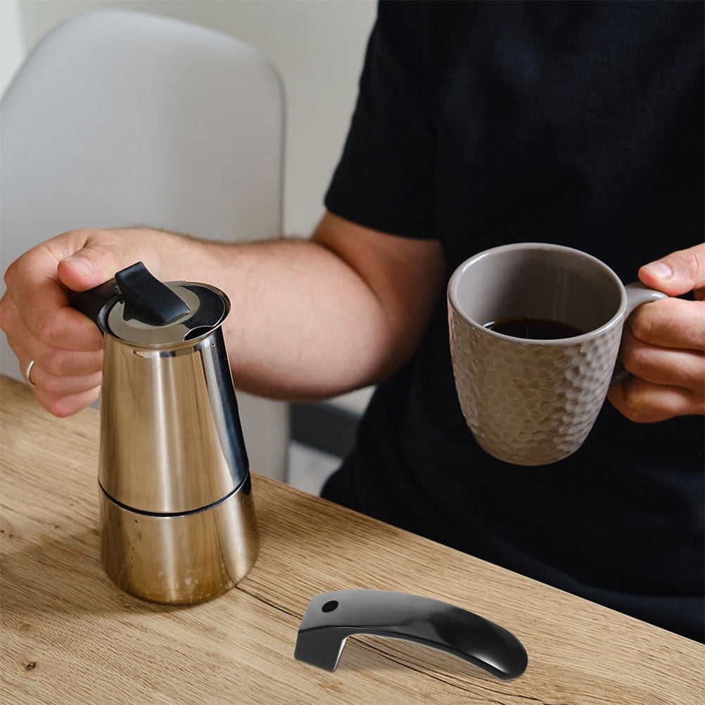 LIFKOME 2pcs Glass Jug Coffee Pot Removable Handle Teapot Grip Handles ...