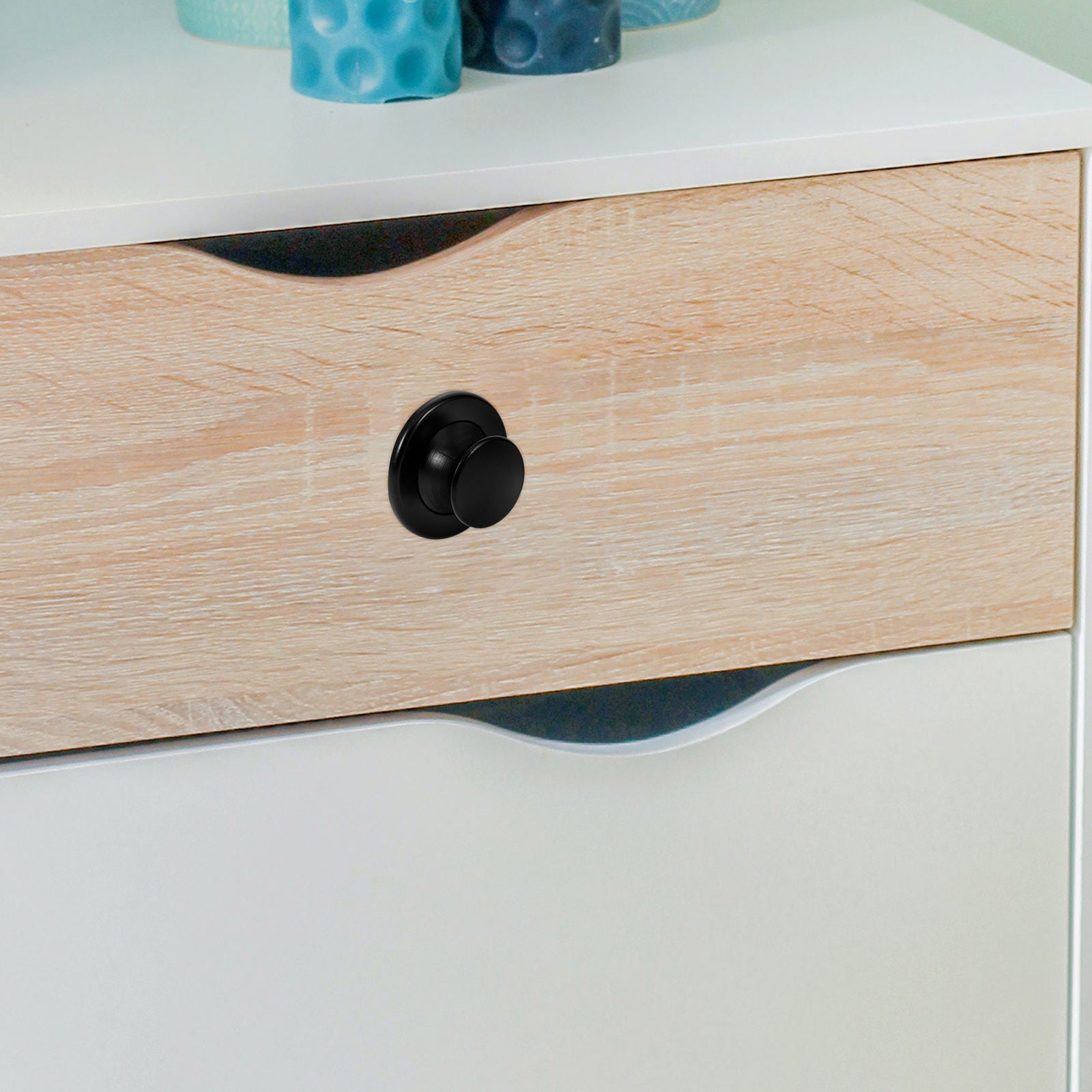 LIFKOME 2pcs Hidden Drawer Pull For Invisible Handle Cabinet Concealed ...