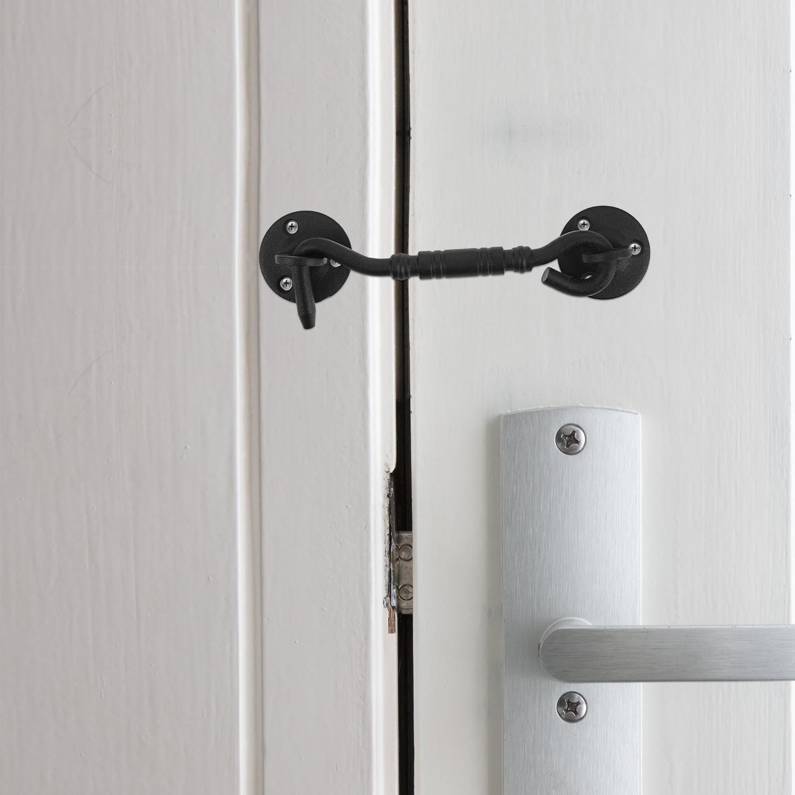 LIFKOME 2pcs Hook and Eye Latch Cabin Hook Stainless Steel Door Lock ...