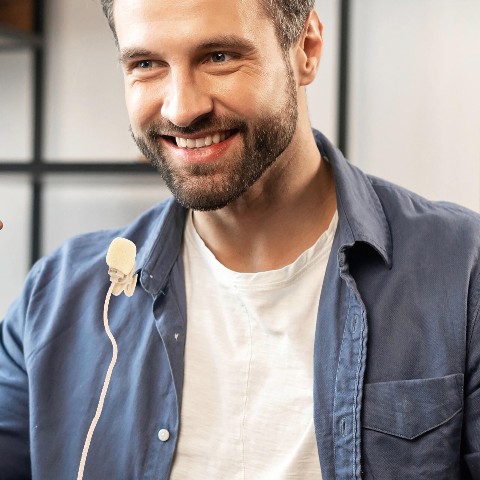 LIFKOME 2pcs Lapel Microphone Mobile Phone High Sensitivity Recording ...