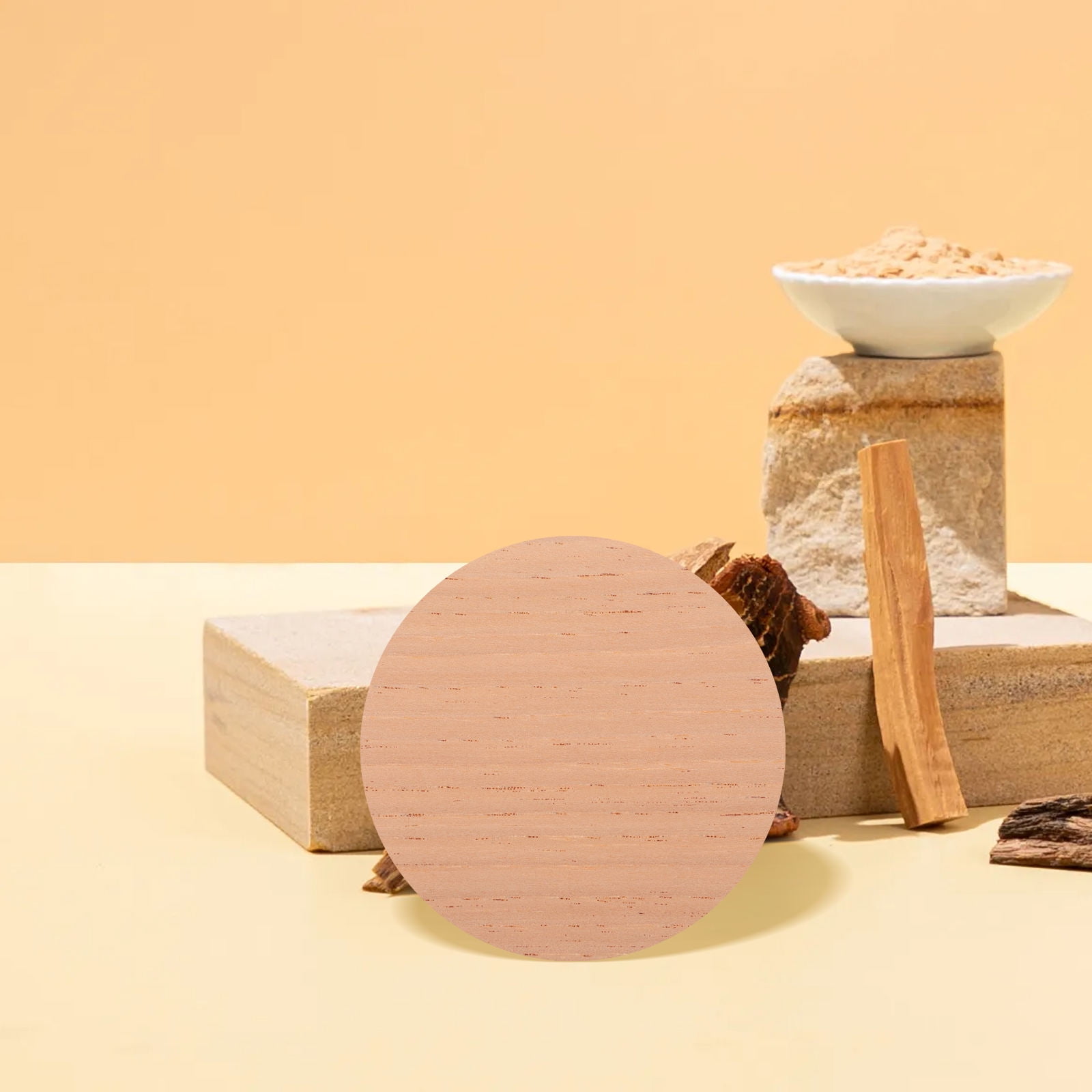 LIFKOME 2pcs Round Spanish Cedar Sheets for Storage and Maintenance ...