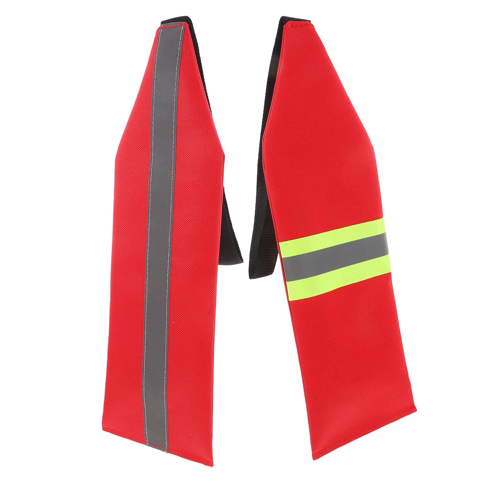 LIFKOME 2pcs Visibility Reflective Safety Flag Kayak And Boat Durable Warning Flag For Trailer ...